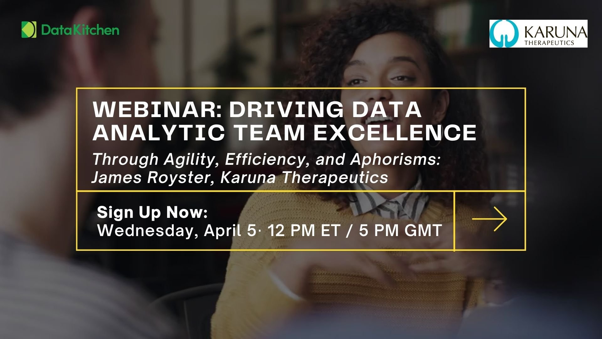 DataKitchen On-Demand Webinar - Driving Data Analytic Team ExcellencE